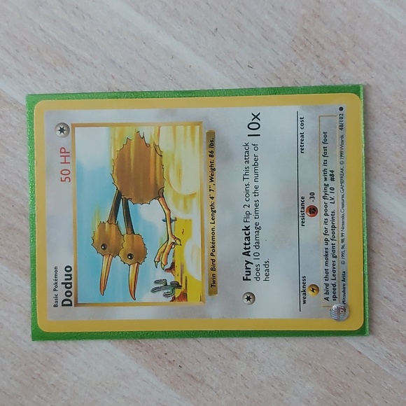 Pokemon | Toys | Pokemon Card Doduo Shadowless 482 | Poshmark